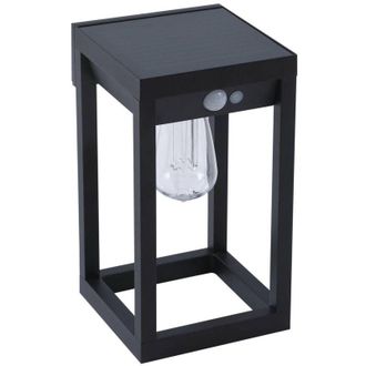 Lindby Lindby - Smart Home Wandleuchte außen Enea aus Aluminium dimmbar mit Bewegungsmelder von