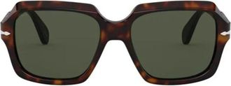 Persol unisex, Accessoires, Brun, Taille: 54 MM Po0581S 24/31 Lunettes de soleil