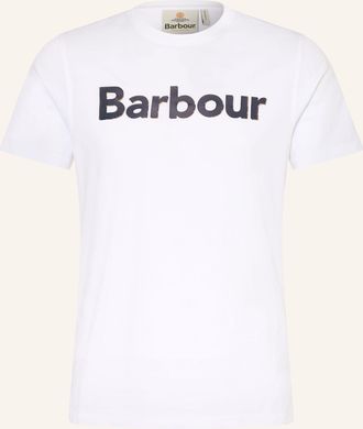Barbour T-Shirt Halstow weiss