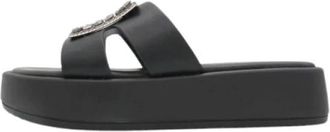 Laura Biagiotti Femme, Chaussures, Noir, Taille: 37 EU Laura Biagiotti - Chaussures > Flip Flops & Tongs