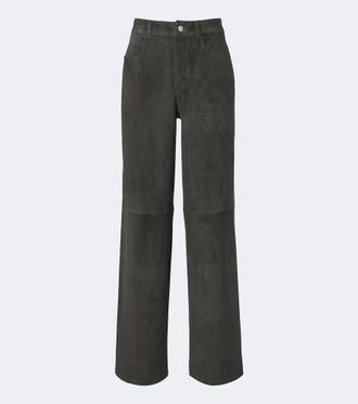 Stouls Pantalon ample Mytheo en daim