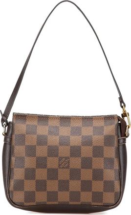 Louis Vuitton Crossbody Bags - Damier Ebene Trousse Pochette - Gr. unisize - in Braun - für Damen