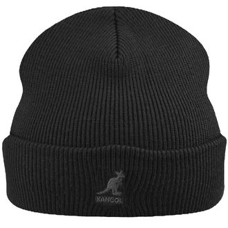 Kangol Herren Acrylic Pull-ON Baskenm&uuml;tze, Schwarz/Schwarz, Einheitsgr&ouml;&szlig;e