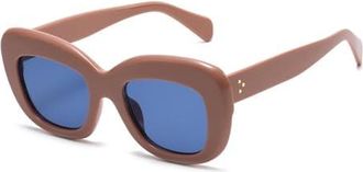 Generic Lunettes de soleil oversize tendance pour homme polaris&eacute;es pour femme(Blue)