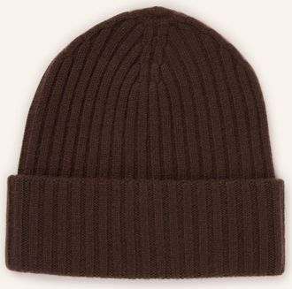 S.Marlon S.Marlon Cashmere-M&uuml;tze braun