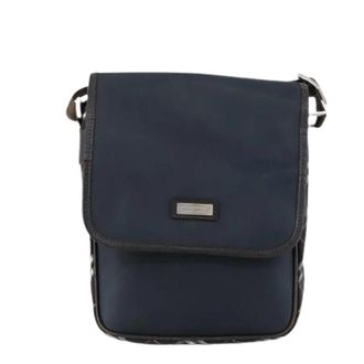 Burberry Pre-owned Nylon Schultertasche - - Pre-owned - Damen - Schwarzk - ONE SIZE