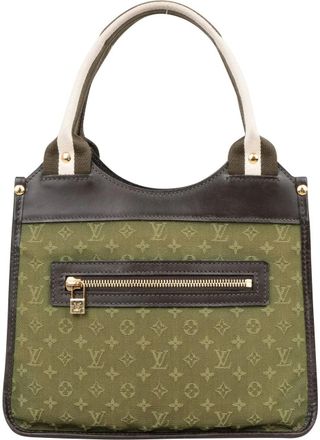 Louis Vuitton Crossbody Bags - Louis Vuitton Green Mini Lin Monogram Kathleen Han - Gr. unisize - in Gr&uuml;n - f&uuml;r Damen