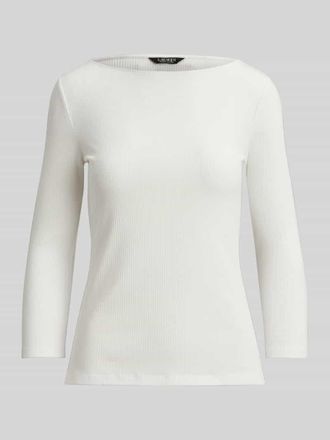 Lauren Ralph Lauren Strickshirt mit 3/4 Arm aus Baumwoll-Mix