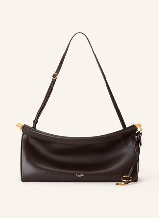 Alaia Ala&iuml;a Schultertasche East West Medium braun