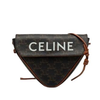 Celine Sac bandouli&egrave;re vintage Pre-owned - Femme - Pre-owned - Brun - Taille: ONE Size
