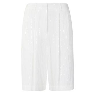 Meimeij Damen, Shorts, Wei&szlig;, SGr&ouml;&szlig;e