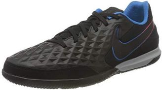Nike Nike Homme Legend 8 Academy IC Football Shoe, Black/Black-Siren Red-Lt Photo, 38.5 EU