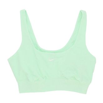 Nike Femme, Tops, Vert, Taille: 40 FR Chill Terry Cropped Tank Top