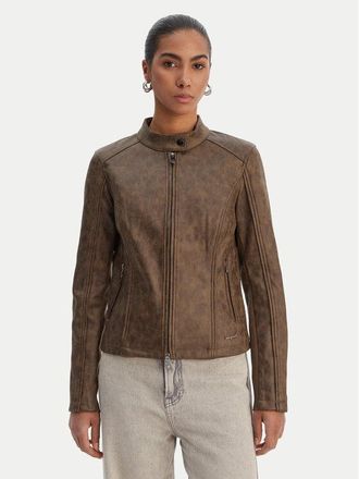 Desigual &Uuml;bergangsjacke 26SWEW10 Braun Regular Fit