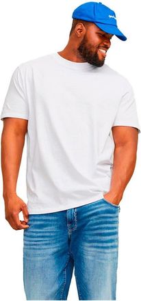 Jack & Jones Jack & Jones Herren Jjebradley Tee Ss Noos Pls, Wei&szlig;,5XL