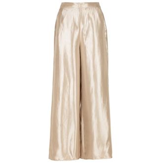 Freebird by Steven Panthea-2 Wide Trouser - - Trousers - Damen - Gelb - L