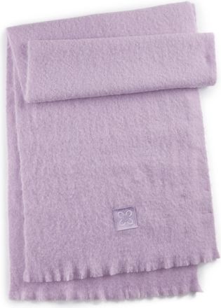 Codello XL-Schal aus recyceltem Polyester (lila)