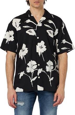 Jack & Jones Jprblapalma Resort T-Shirt S/S Sn Chemise à Manches Courtes, Onyx Noir-Coupe : détendue, XL Homme