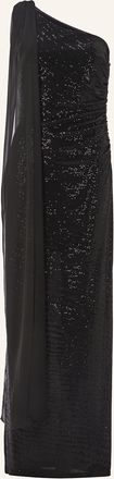 Swing Swing One-Shoulder-Kleid Mit Pailetten schwarz