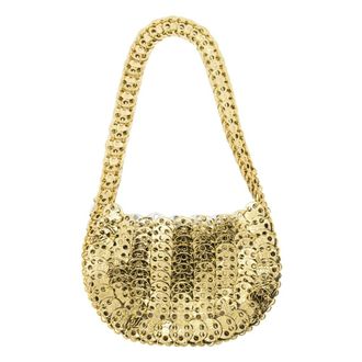Paco Rabanne Femme, Sacs, Jaune, Taille: ONE Size Moon Flip Bag