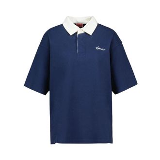 Kenzo Varsity Relax Polo - - Tops - Herren - Blau - S