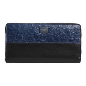 Dolce & Gabbana Continental Zipper Wallet - - Accessories - Herren - Schwarzk - ONE SIZE