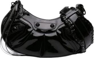 Balenciaga Pre-owned Sac bandouli&egrave;re Motocross Le Cagole - Femme - Pre-owned - Noir - Taille: ONE Size