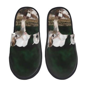 Generic Pantoufle Maison Imprim&eacute; B&eacute;b&eacute; Ch&egrave;vre Mignon Hiver Chaussures Chaudes Portative Chaussons Maison Confortable Chaudes Pantoufles Pour Maison Chambre H&ocirc;t