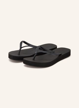 Havaianas Zehentrenner Slim schwarz