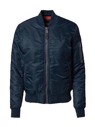 Schott NYC Femme Airforcewrs BLOUSON BOMBER, NAVY, L EU