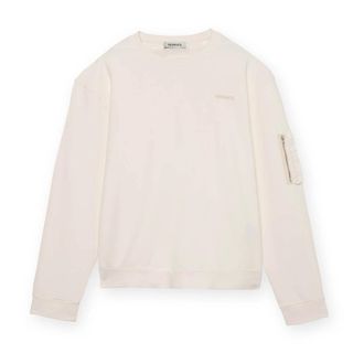 Premiata Homme, Sweatshirts et sweats &agrave; capuche, Beige, Taille: L Felpa Wulfenita