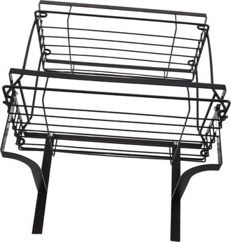 DOITOOL No Drill Toilette Regal aus Doppellagiger Bad Organizer Platzsparendes Aufbewahrungsregal f&uuml;r Badezimmer Stilvoller und Einfacher Aufbau f&uuml;r Mietwohnu