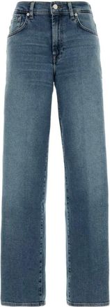 7 For All Mankind Femme, Jeans, Bleu, Taille: W26 Jean Droit Stovepipe