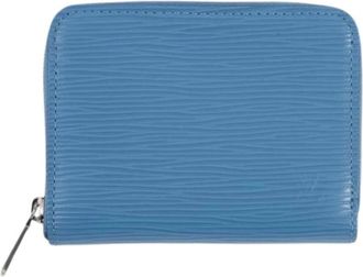 Louis Vuitton unisex, Pre-owned, Bleu, Taille: ONE Size Pre-owned Epi Coin Purse