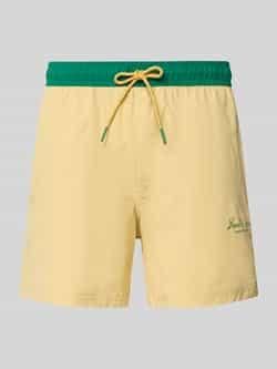 Jack & Jones Badeshorts mit Ges&auml;&szlig;tasche Modell MAUI