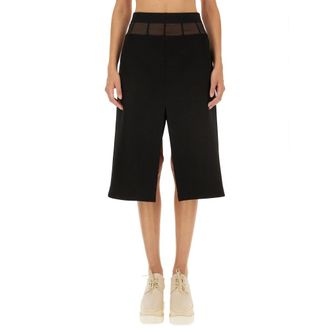 Stella McCartney Midi Skirts - - Skirts - Damen - Schwarzk - S