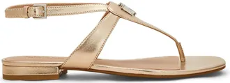 Ralph Lauren EVERLEY METALLIC NAPPA LEATHER SANDAL