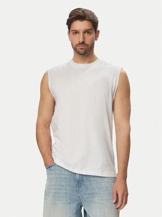 Jack & Jones Jack & Jones Tank-Top Simon 12297709 Wei&szlig; Relaxed Fit