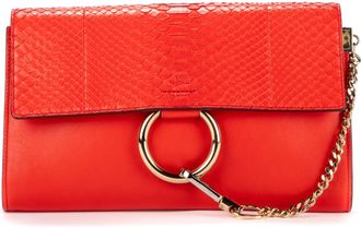Chlo&eacute; Crossbody Bags - Faye Clutch - Gr. unisize - in Rot - f&uuml;r Damen