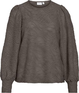 Vila Vifina L/S O-Neck Top - Noos