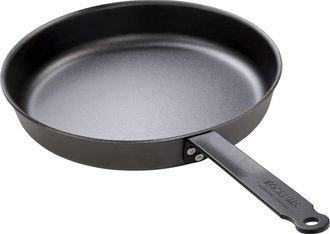 Kockums Pfanne aus Karbonstahl Premium Bratpfannen, Wurde Mit Nat&uuml;rlichem Pflanzen&ouml;l Vorbehandelt, Luxus Bratpfanne aus Schwedischem Kohlenstoffstahl, 28 cm