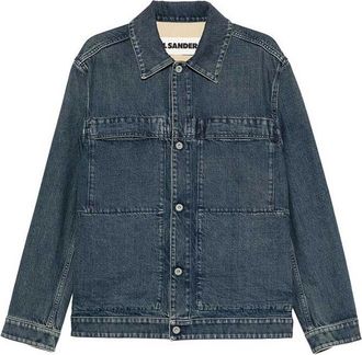 Jil Sander Veste Casual - Bleu