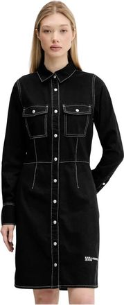 Karl Lagerfeld Damen, Kleider, Schwarzk, MGr&ouml;&szlig;e