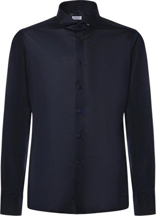 Borriello Homme, Chemises, Bleu, Taille: L Casual Shirt