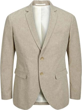 Jack & Jones Homme, Costumes, Beige, Taille: S Jprriviera Slim Fit Blazer
