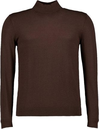 Olymp Herren Pullover braun unifarben