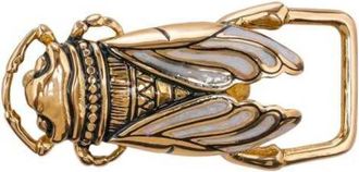 CLARIS VIROT Femme, Accessoires, Jaune, Taille: ONE Size Baby Cigale Belt Buckle