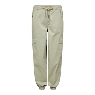 Cream Cargo-inspirierte lockere Crotilie-Hose - - Trousers - Damen - Gr&uuml;n - XS