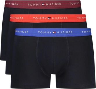 Tommy Hilfiger Homme, Sous-v&ecirc;tements, Noir, Taille: S Tri-Pack Boxers