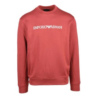 Emporio Armani Felpa Girocollo - - Sweatshirts & Hoodies - Herren - Rot - 2XL